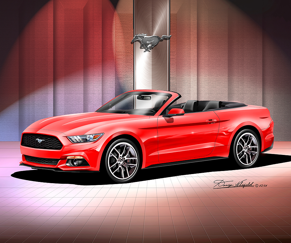 Mustang 2015 Red