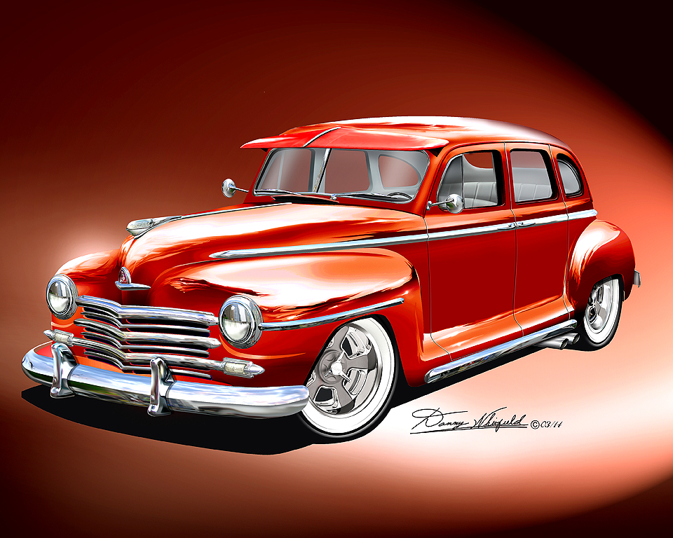 1947-1960 Fullsize Plymouth art prints by Danny Whitfield